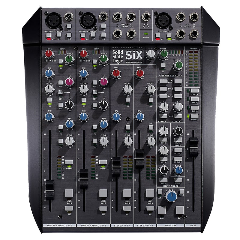 Solid State Logic SiX 4-Channel Analog Mixer | Reverb