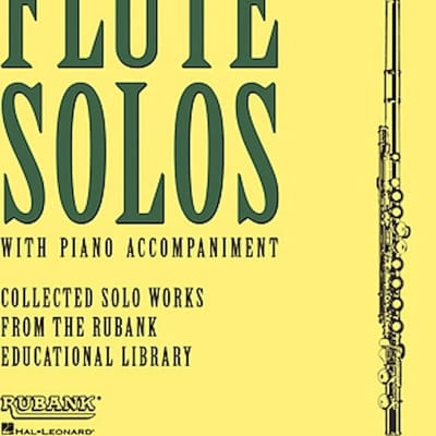 Rubank Book of Flute Solos - Easy Level - (includes online | Reverb