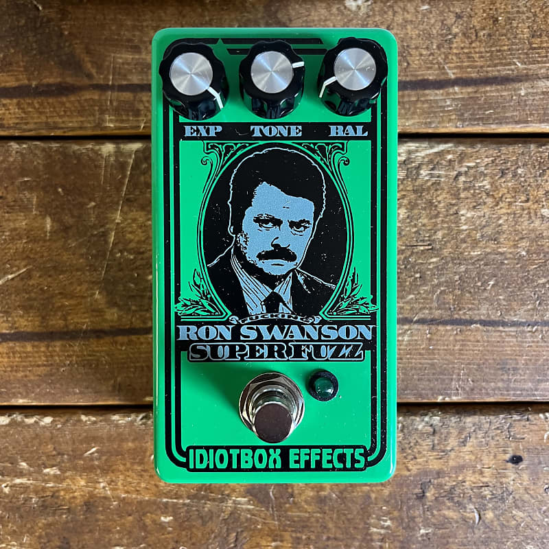 *New* IdiotBox Effects Ron Swanson Super Fuzz Green | Reverb