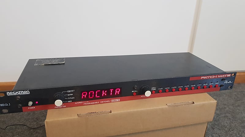 Rocktron PatchMate TM - Original Bob Bradshaw Version with | Reverb