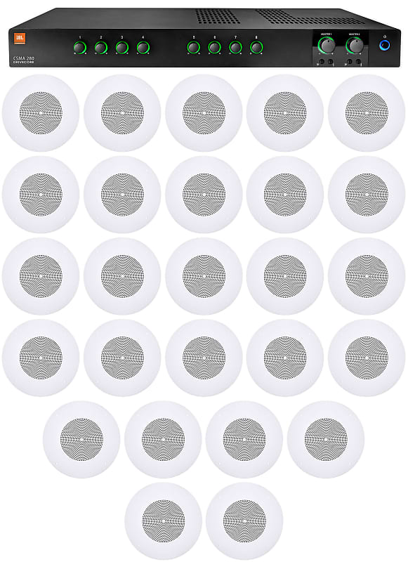 JBL CSMA280 Restaurant/Bar/Cafe 2x80w Amplifier | Reverb