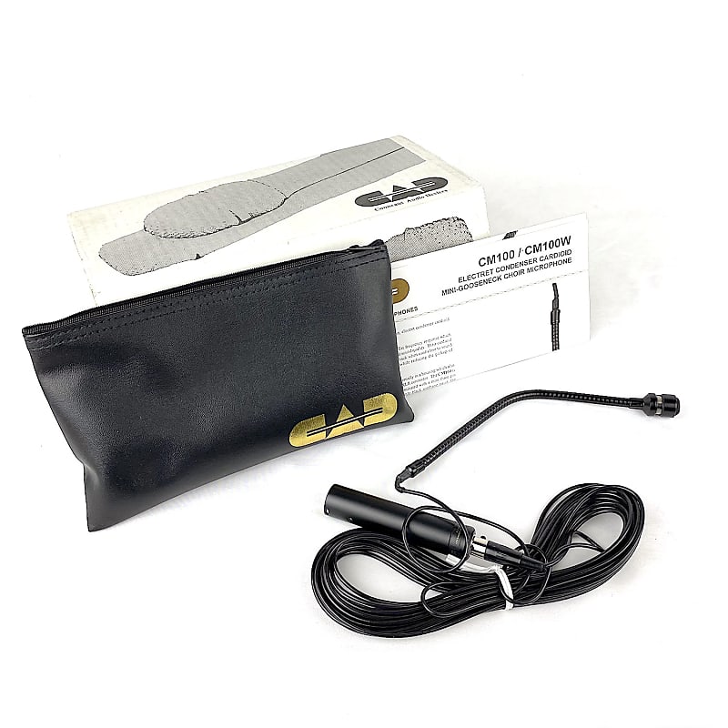 CAD CM100 Gooseneck Choir Microphone 2010s Black | Reverb