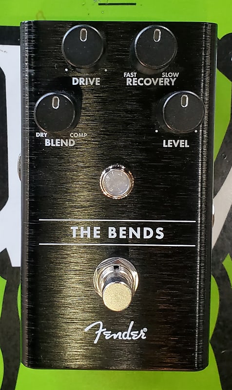 Fender "The Bends" Compression/Sustain Pedal | Reverb