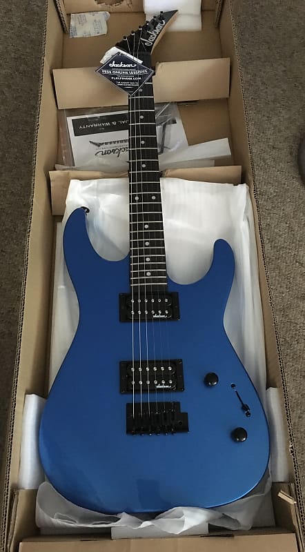 Jackson JS11 Dinky Metallic Blue | Reverb