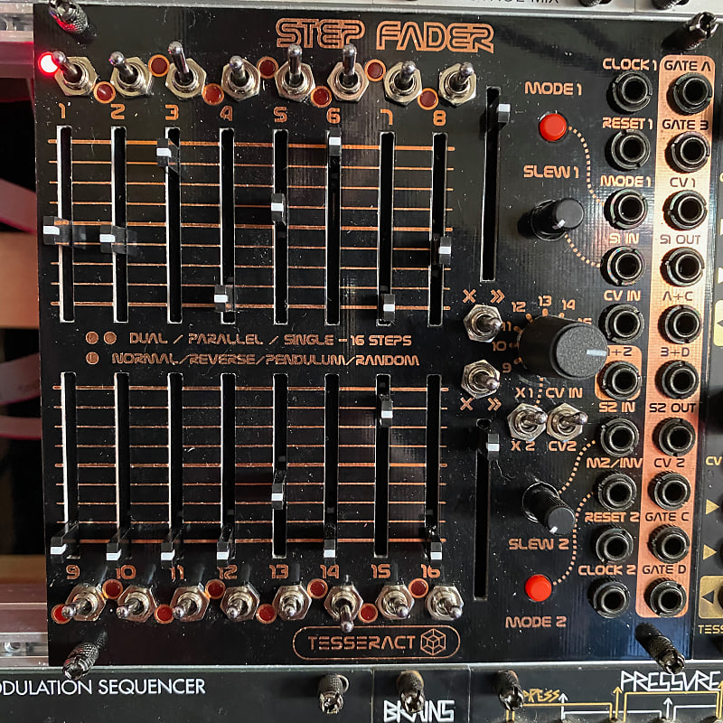 Tesseract Modular Step Fader Black | Reverb Australia