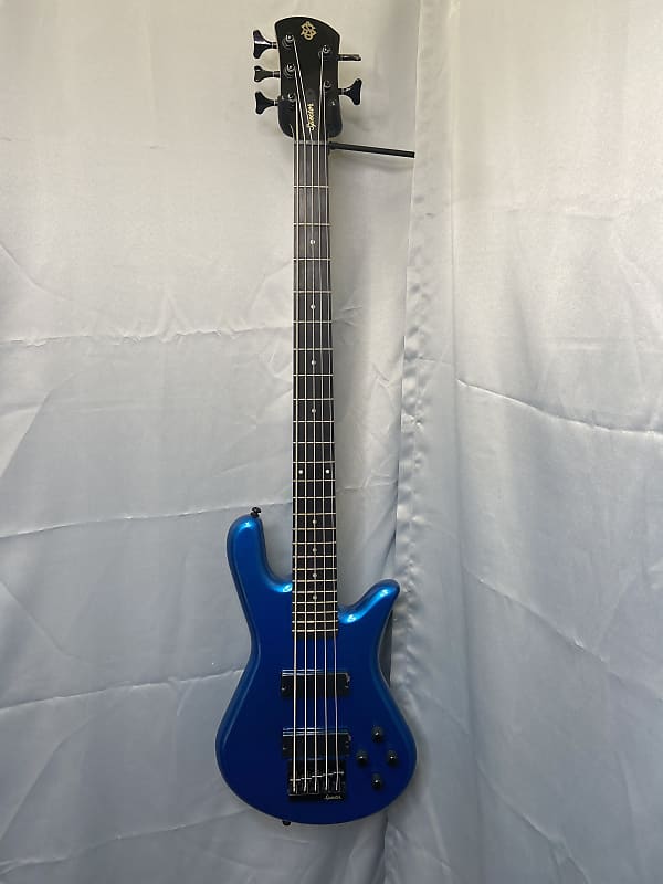 Spector PERF5MBL Performer 5 String Bass Metallic Blue | Reverb
