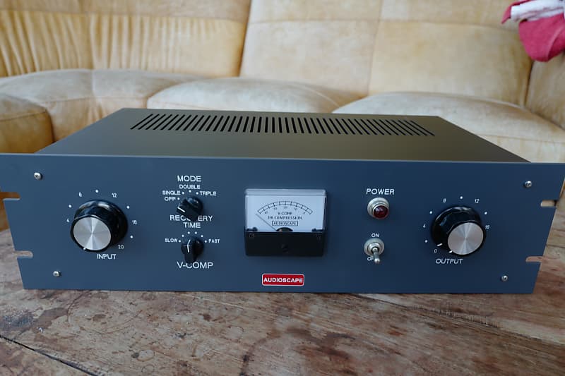 AudioScape V-Comp 6386 Edition 2021 Variable Mu Compressor | Reverb