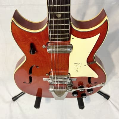 Ultra Rare 1963 USA Kay Red Devil Electric Guitar & Hard | Reverb