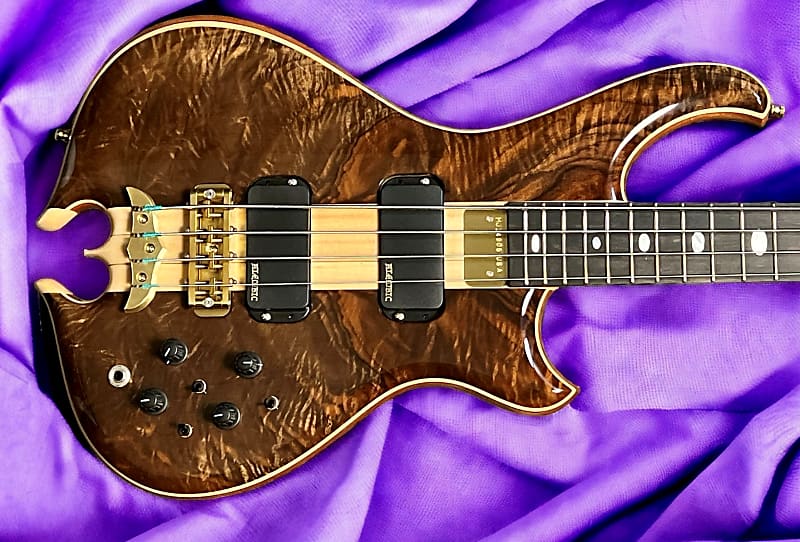 Alembic Mark King 4 Standard, Walnut Top w/ Ebony | Reverb Deutschland