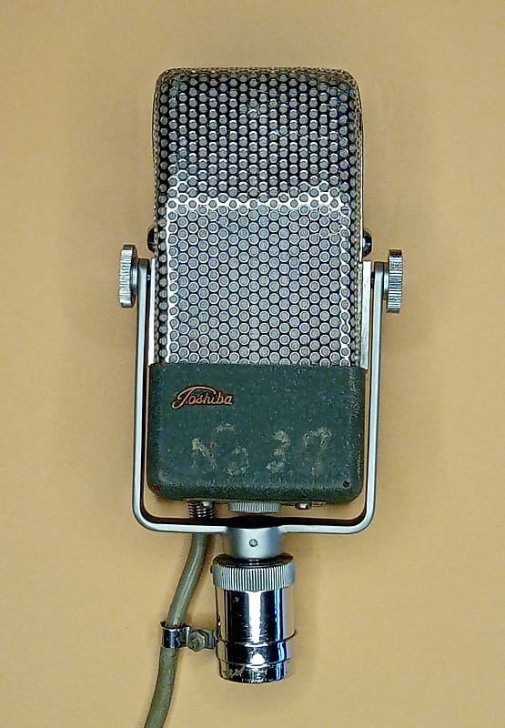 Vintage TOSHIBA Bi-Direction Type- F velocity microphone | Reverb