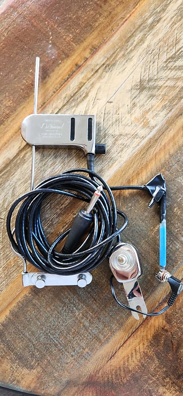 DeArmond Guitar Mike FH-C 1940's - Chrome | Reverb