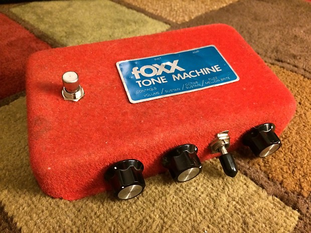 Original fOXX Tone Machine 1970's red fur coat | Reverb