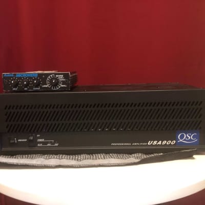 QSC USA 900 mid-90's - Black | Reverb