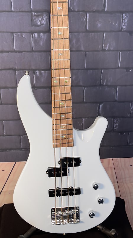 Mitchell MB100PB Bass Guitar 30 inch scale 22 - Powder Blue | Reverb