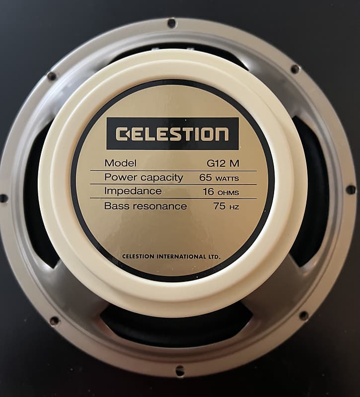 Celestion G12M-65 12" Classic Series Creamback 65W 16 Ohm | Reverb