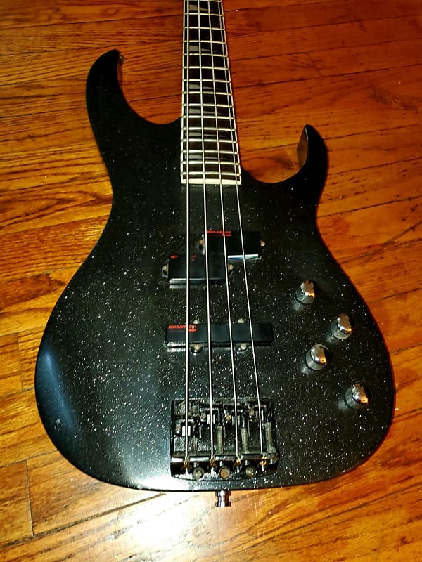 Ibanez RB 828 LE 1987 Refin Metallic Black | Reverb