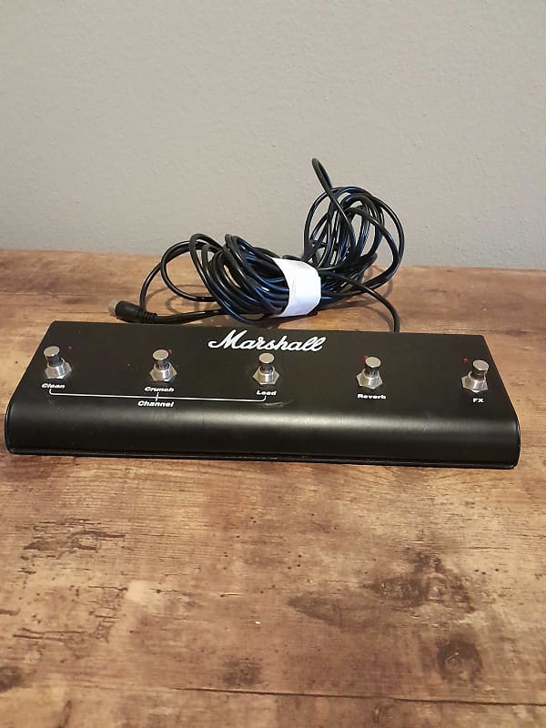 Marshall PED-00021 Tsl 5 Button Footswitch 2011 - Black | Reverb