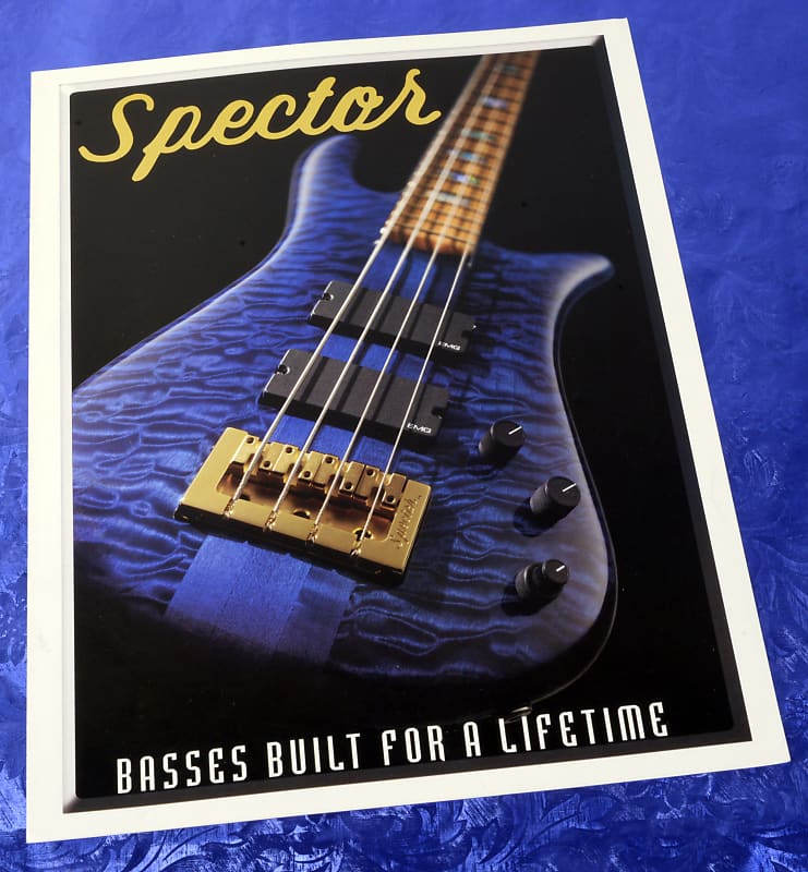 Spector Bass Company Brochure Catalog Original | Reverb Australia