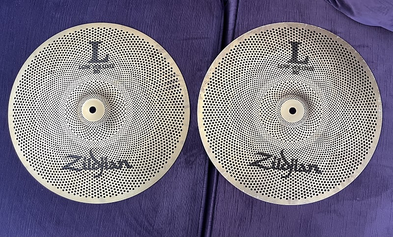 Zildjian LV8014HP-S L80 Low Volume Hi Hat Pair | Reverb