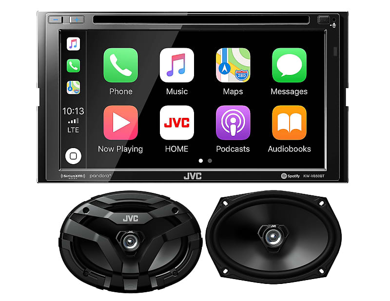 JVC KW-V850BT DVD receiver w/ integrated 6.8" monitor+JVC | Reverb
