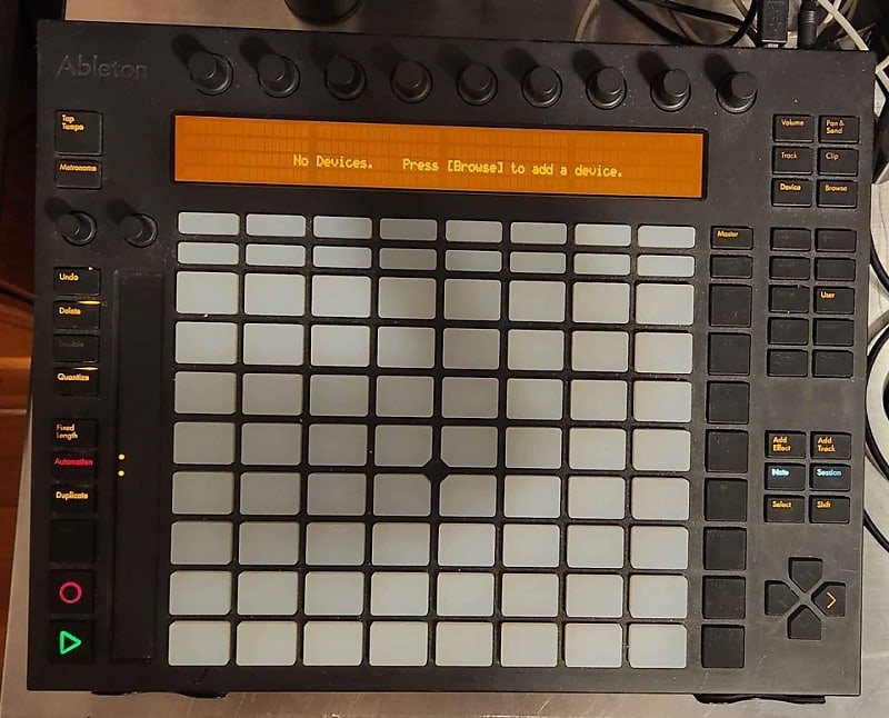 Ableton Push Original In Box with cables and stand MIDI | Reverb