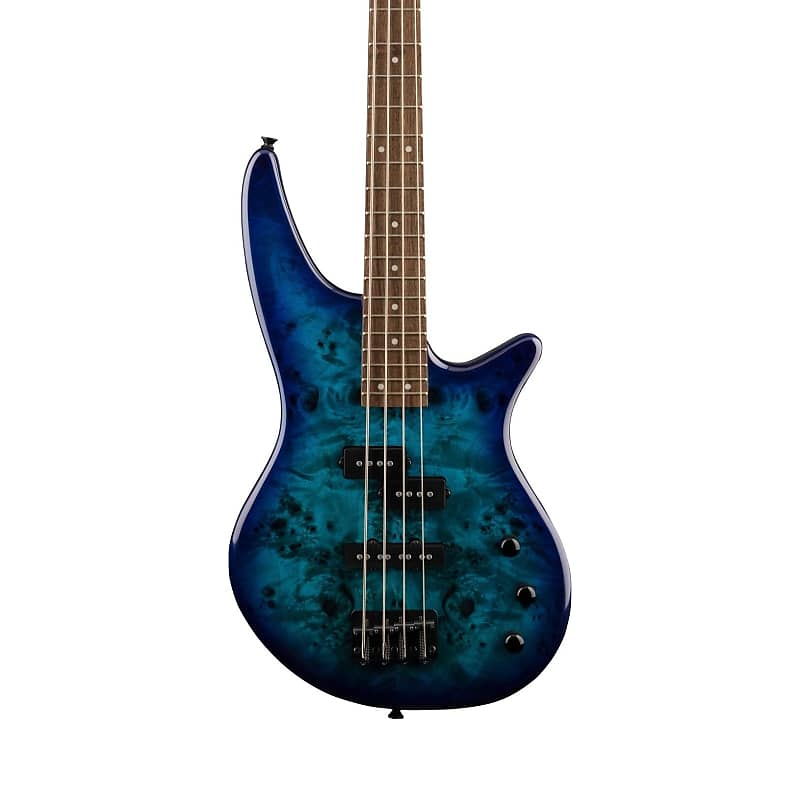Jackson JS Series Spectra JS2P Electric Bass, Blue Burst | Reverb