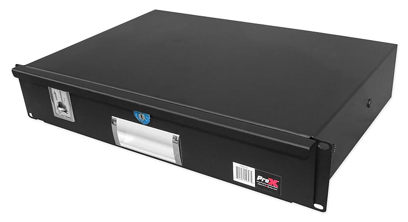 ProX T-2RD-12 Heavy Duty 12" Deep 2U Metal Locking Rackmount | Reverb