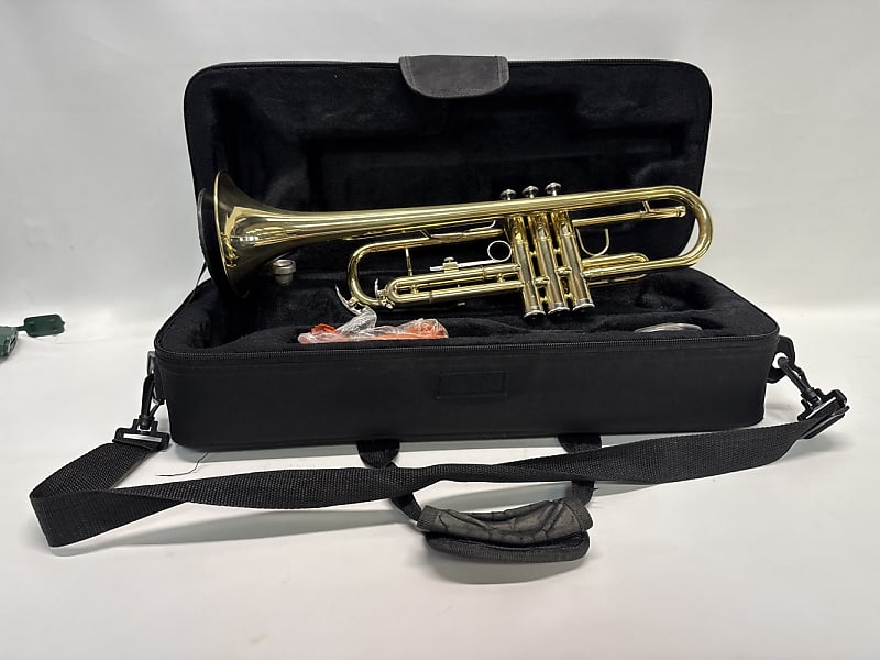Mendini By Cecilio Trumpet With Case & Accessories | Reverb