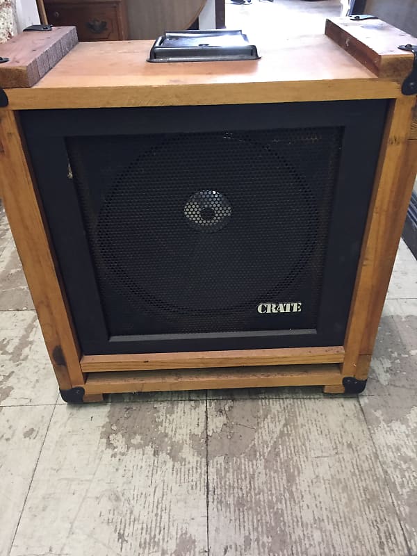 Crate speakers vintage 1980 model EX-Pl Ex-PI 1976 Wooden | Reverb
