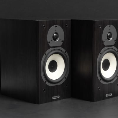 Tannoy MX2 Dark Oak HiFi Bookshelf Speakers | Reverb