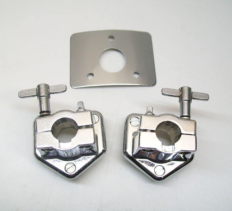 Lot of 2 Vintage Pearl Tom Arm Holder Mounts for Tom Drum Lot | Reverb