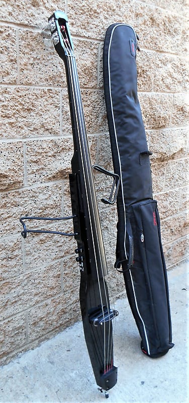 Stagg HDB-200 2016 3/4 Electric Upright Bass W/Gig Bag | Reverb