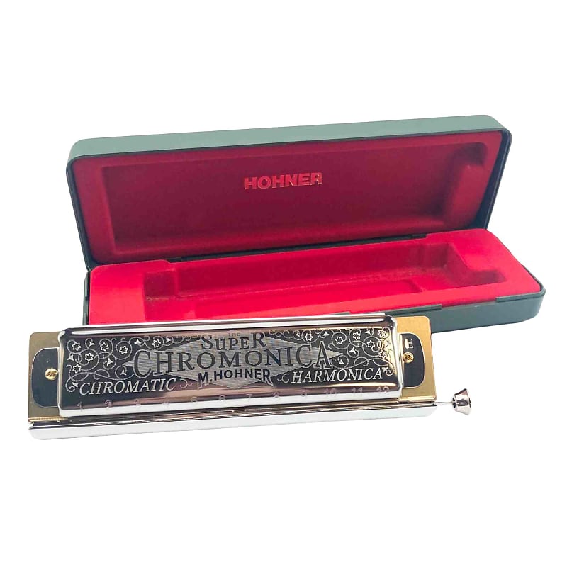 Hohner Super Chromonica 12 Hole Chromatic Harmonica Key Of E | Reverb