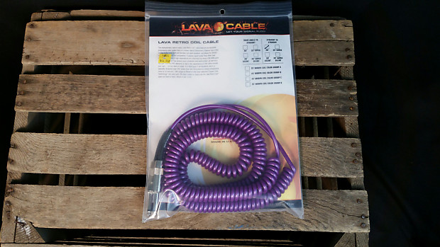 Lava Cable Retro Coil Instrument Cable 20' | Reverb