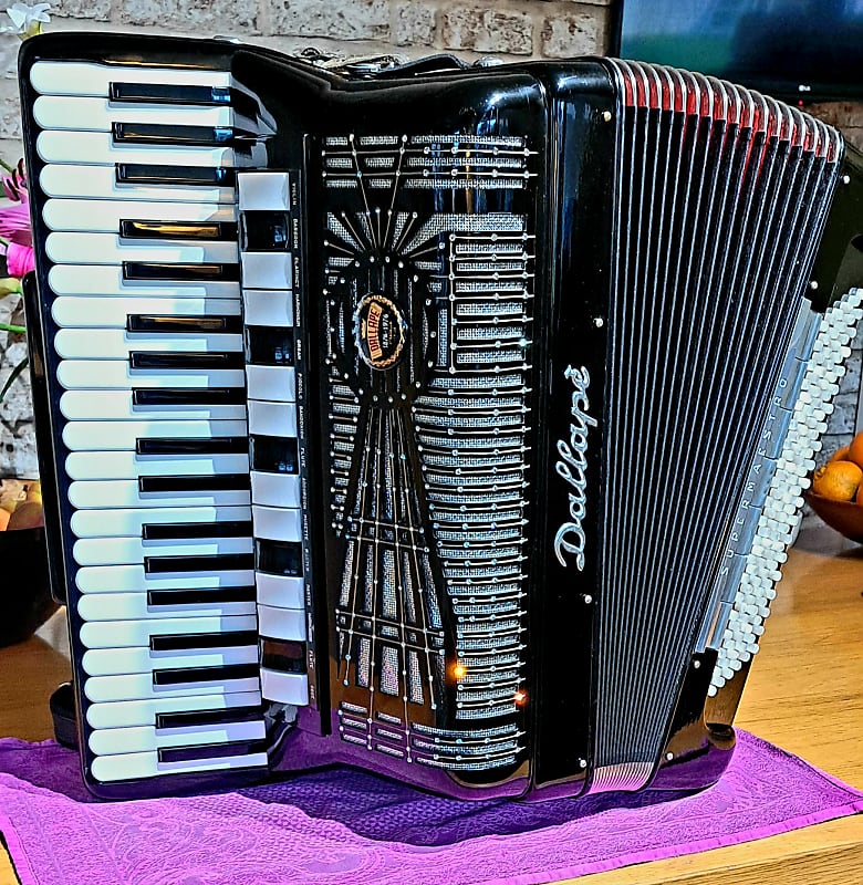 Accordion Dallape Supermaestro 1976 - Black | Reverb