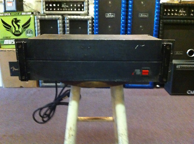 AB Systems 205 A Power Amp 1980s Black | Reverb