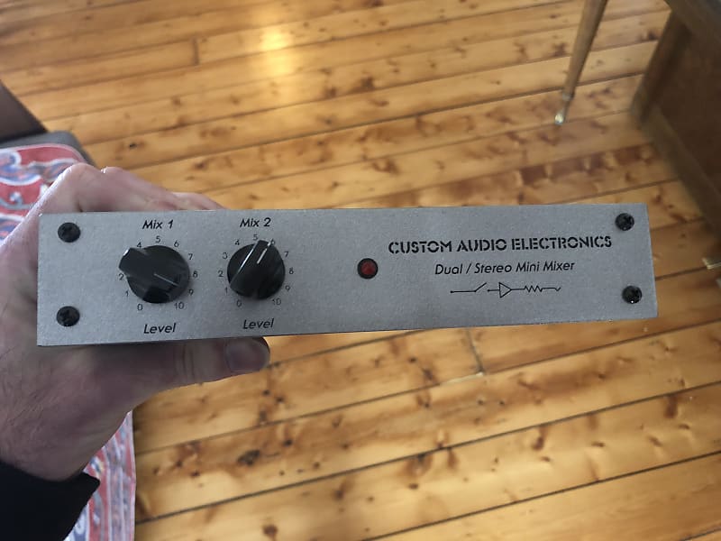 Custom Audio Electronics Dual/Stereo Mini Mixer | Reverb Canada