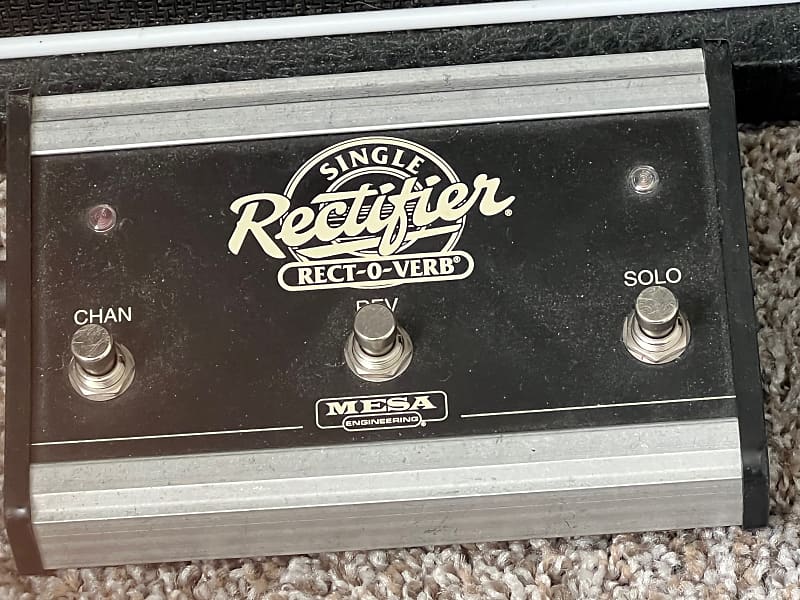Mesa Boogie Single Rectifier Recto-Verb Footswitch, switch | Reverb UK