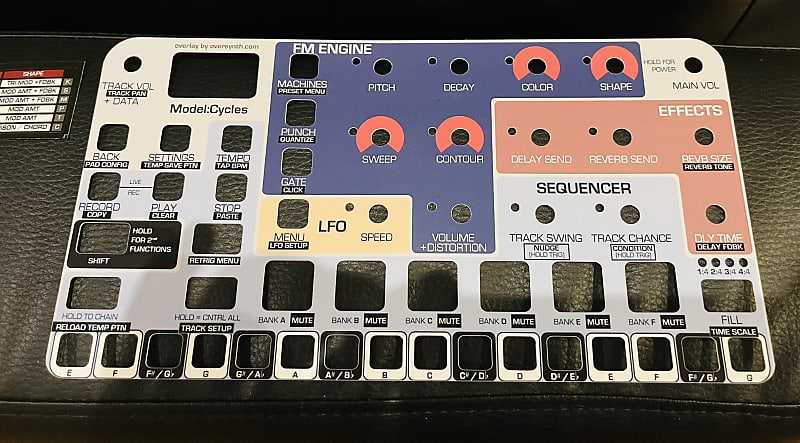 Oversynth Model cycles overlays | Reverb
