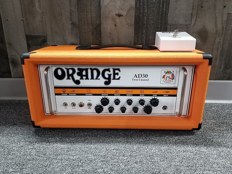 2021 Orange AD30 Tube Head - With Footswitch | Reverb