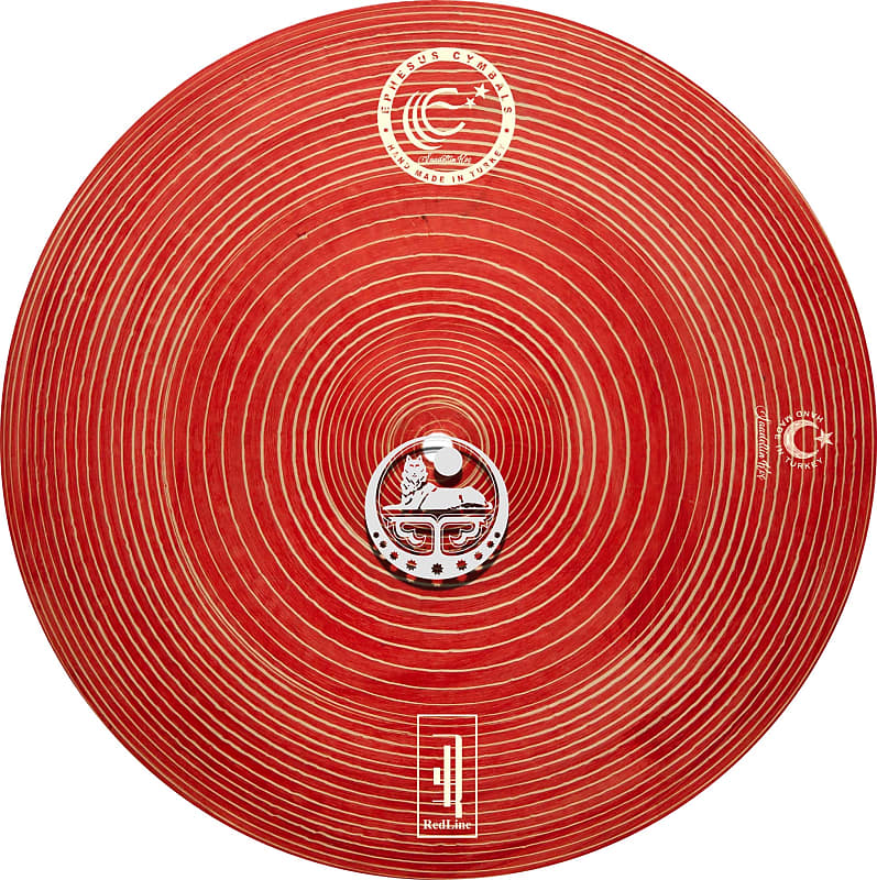 Ephesus Cymbals 18 Red Line Crash Reverb