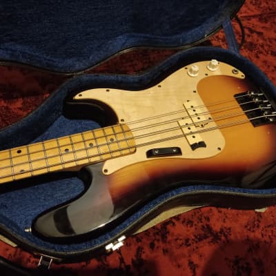 Maya Electric Bass 1970s - Sunburst - two tone | Reverb