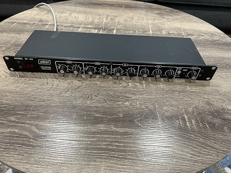 Ashly SC-63 3 Band Parametric Equalizer EQ Rackmount | Reverb