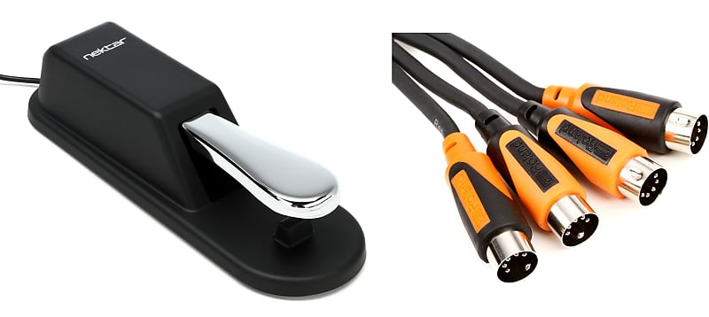 Nektar NP-2 Universal Sustain Pedal Bundle with Roland | Reverb