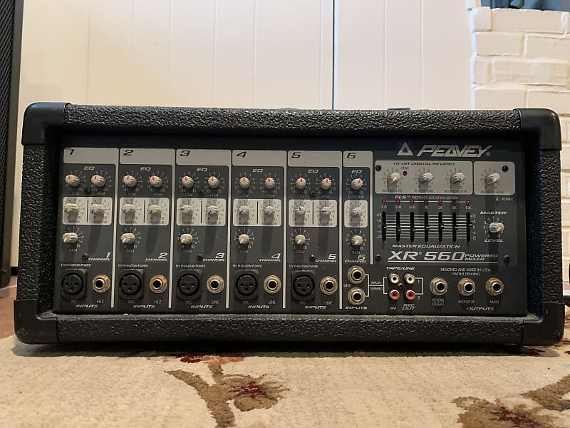 XR 560 Powered Mixer, 112DL Speakers, and Impulse Monitors | Reverb