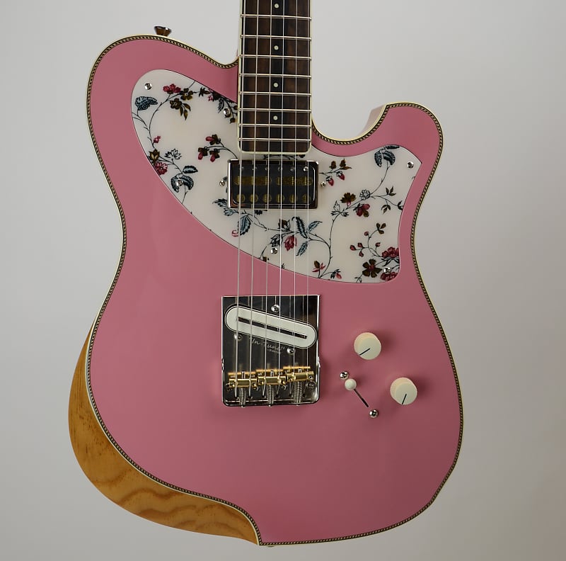 Bruce Guitars - "The Ellary" deluxe, custom rose color, | Reverb