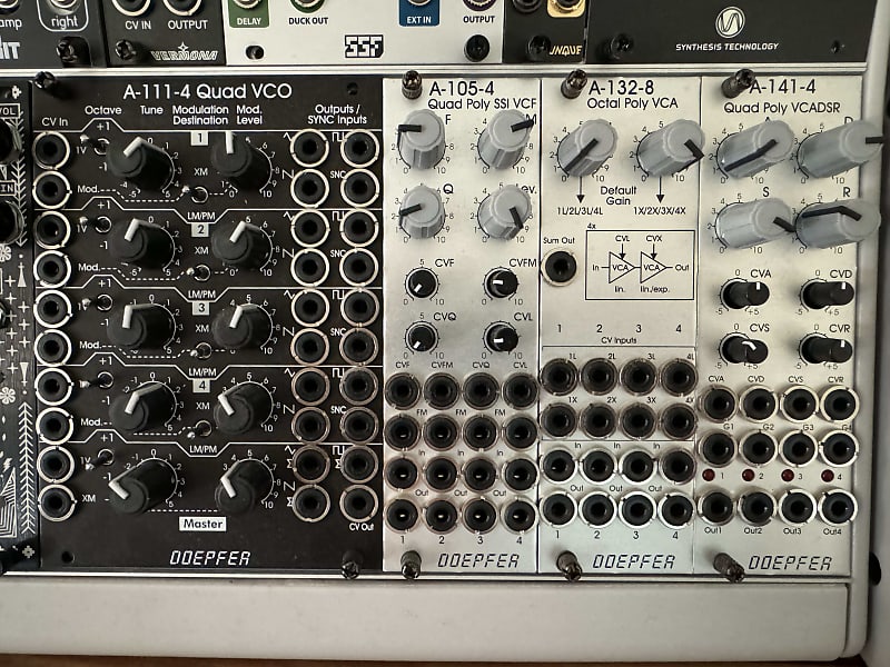 Doepfer Polyphonic Set (VCO+VCA+VCF+VCADSR) | Reverb