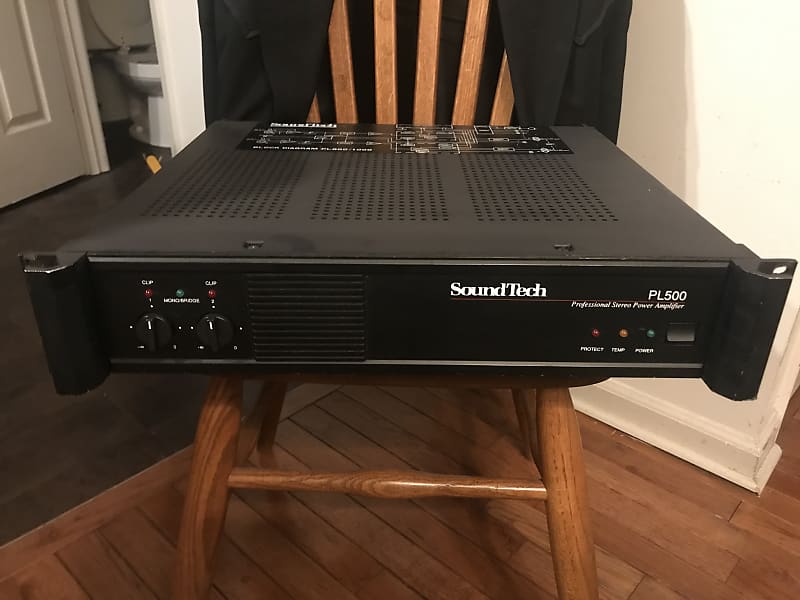 SoundTech PL500 Pro Stereo Amplifier | Reverb