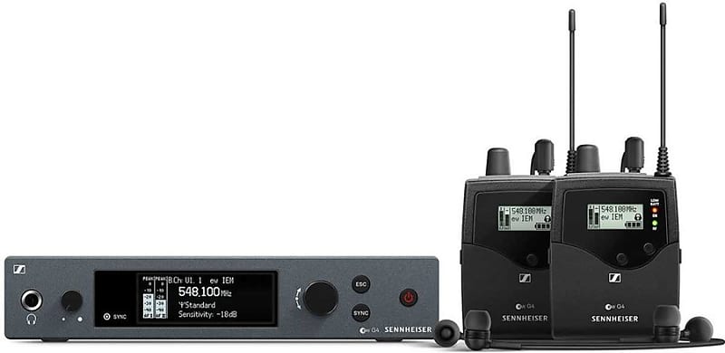 Sennheiser EW IEM G4-TWIN Wireless In-Ear Monitoring System - | Reverb