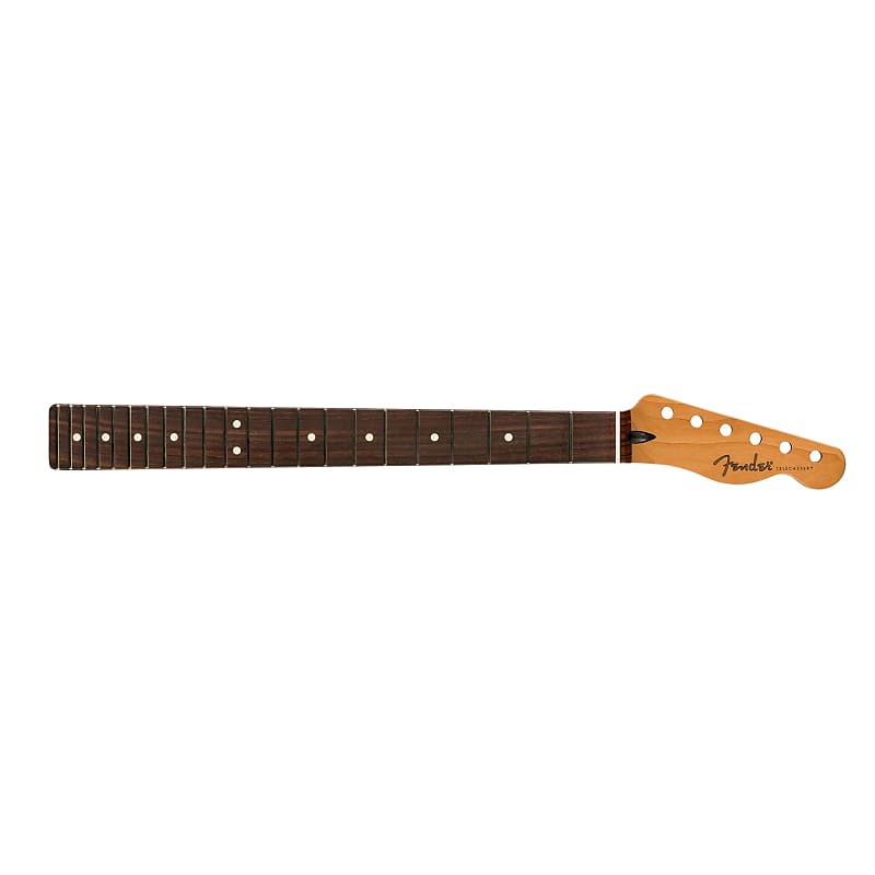 Fender Satin Roasted Maple Telecaster Neck, Rosewood | Reverb